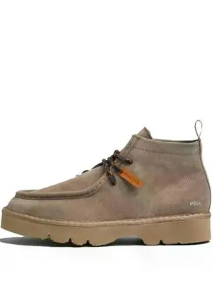 PANCHIC P009 Suede Boots - Neutrals