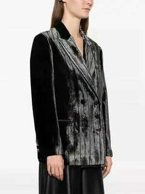 Emporio Armani Pinstripe Double-breasted Jacket