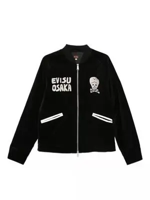EVISU Embroidered Bomber Jacket