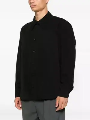 Séfr Trino Buttoned Shirt - Black