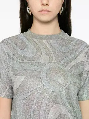 Emilio Pucci Abstract-pattern T-shirt