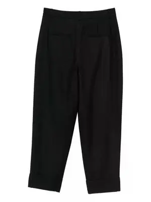 Akris Pleated Cuffed Trousers