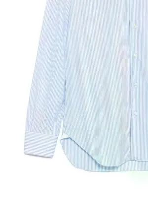 BARBA NAPOLI Striped Shirt - Blue