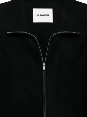 JIL SANDER Zip-fastening Wool Jacket