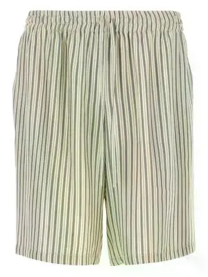 Le Kasha Striped Pattern Shorts