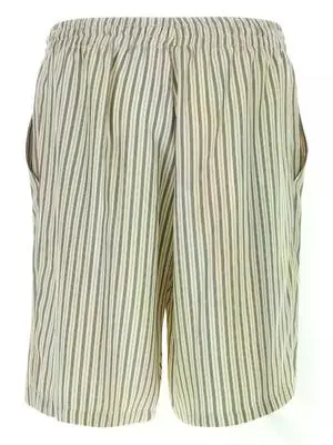 Le Kasha Striped Pattern Shorts