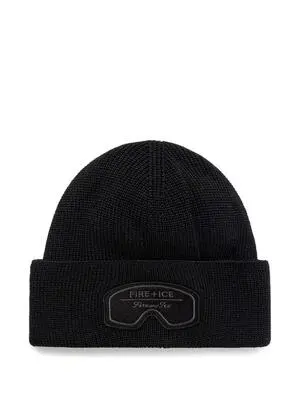 Bogner Logo-patch Beanie - Black