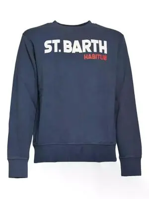 MC2 SAINT BARTH Soho Crew-neck Sweatshirt - Blue