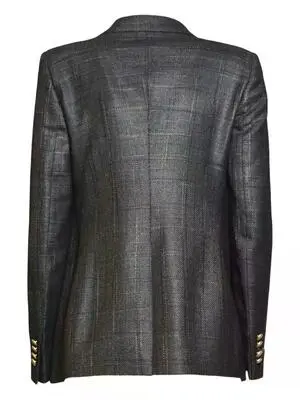 Tagliatore Double-breasted Check Blazer