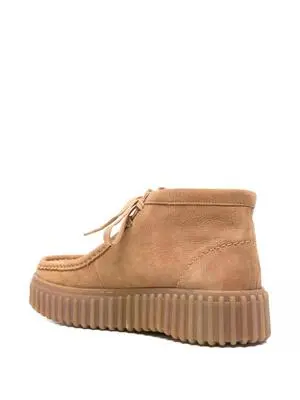 Clarks Torhill Moss Boots - Brown