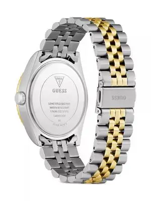 Guess Round Stainless Steel Watch