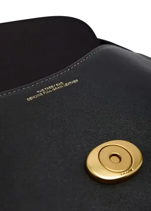 COACH Tabby Leather Shoulder Bag - Black