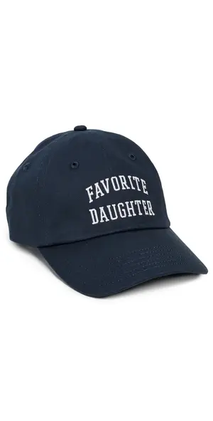 FAVORITE DAUGHTER Logo Baseball Cap - Navy