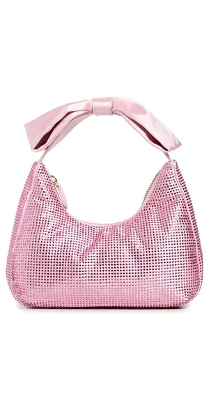 Stoney Clover Lane Rhinestone Embellished Bow Handle Bag