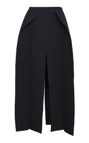 A.W.A.K.E. Mode Maxi Skirt With Side Panels - Black