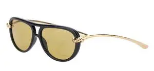 Bottega Veneta Bottega Veneta Aviator Sunglasses - Black