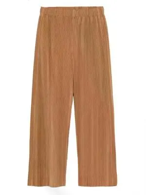 Issey Miyake Plissé Straight-leg Trousers