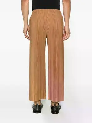 Issey Miyake Plissé Straight-leg Trousers