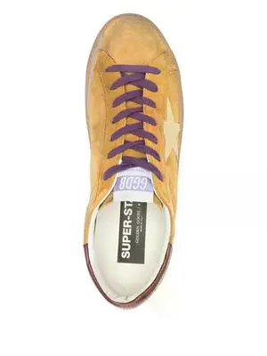 GOLDEN GOOSE Super-star Suede Sneakers - Yellow