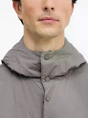 Armani Exchange Hooded Buttoned Coat
