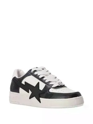 A BATHING APE Sta Logo-patch Sneakers - Black