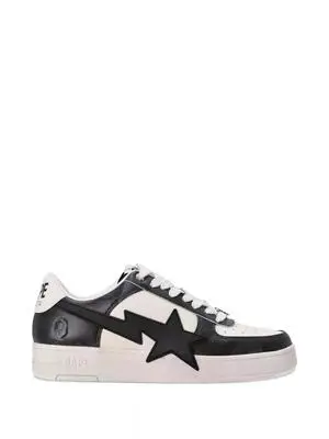 A BATHING APE Sta Logo-patch Sneakers - Black