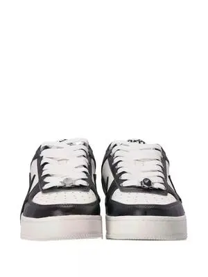 A BATHING APE Sta Logo-patch Sneakers - Black