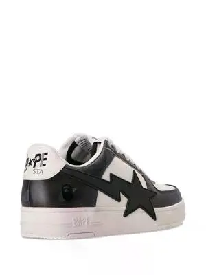 A BATHING APE Sta Logo-patch Sneakers - Black