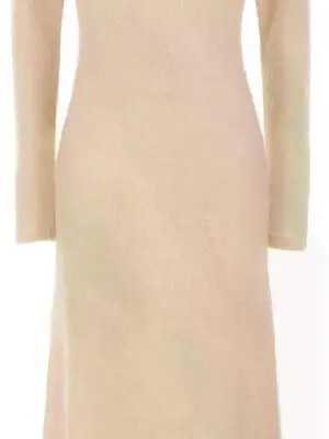 THE GARMENT Roma Long-sleeve Boat-neck Maxi Dress - Neutrals
