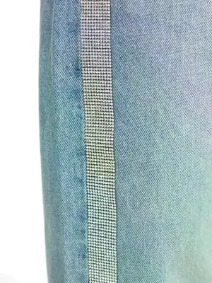 LEVI'S Rhinestone Stripe Denim Jeans