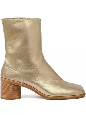 Maison Margiela Gold Tone Shoes For Men