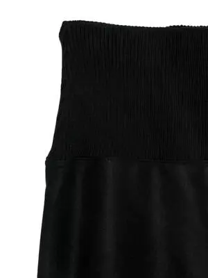 JIL SANDER Ribbed Midi Skirt