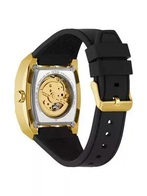 Guess Automatic Skeleton Dial Bracelet Watch