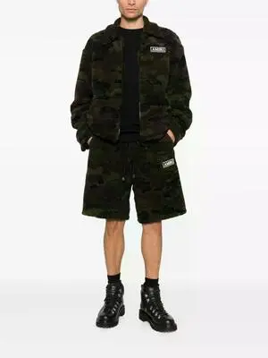 Amiri Fleece Camo Shorts