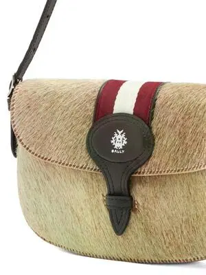 Bally Ribbon-detail Shoulder Bag - Neutrals