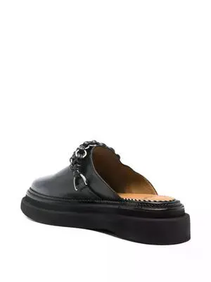 TOGA VIRILIS Pulla Leather Mules