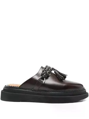 TOGA VIRILIS Pulla Leather Mules
