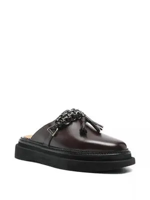 TOGA VIRILIS Pulla Leather Mules