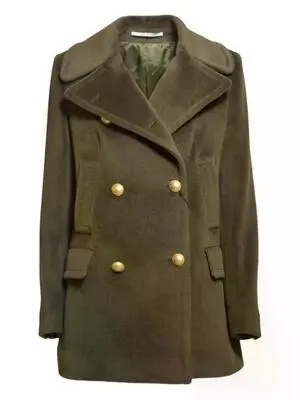 Tagliatore Double-breasted Coat - Brown