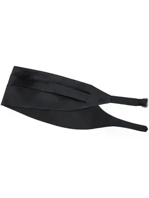 Brunello Cucinelli Pleated Satin Cummerbund