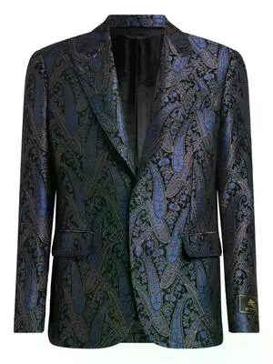 Etro Jacquard Paisley-motif Single-breasted Jacket