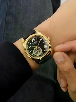 Guess Open Heart Dial Automatic Watch