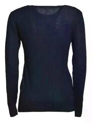 Tagliatore Ribbed Crew Neck Long Sleeve Jumper