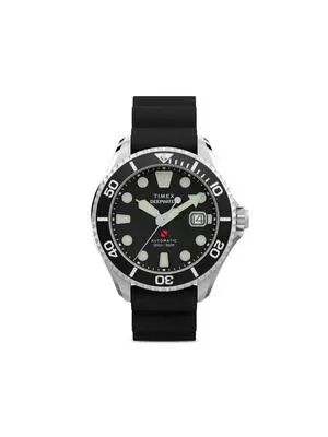 TIMEX Deepwater Meridian 44mm Diver Watch - Black