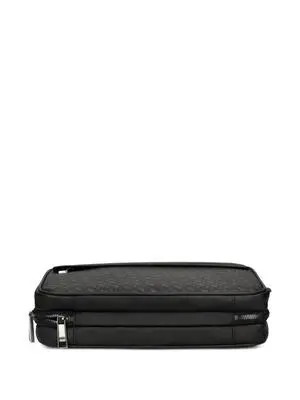 BOSS Monogram Zip Wash Bag