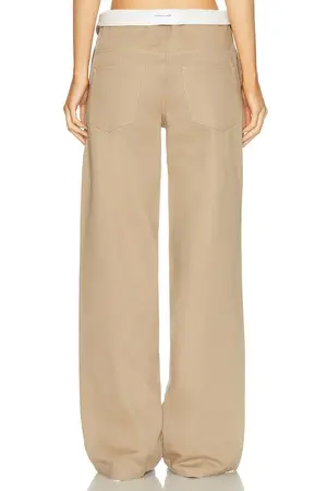 JADE CROPPER Foldover Waist Pant
