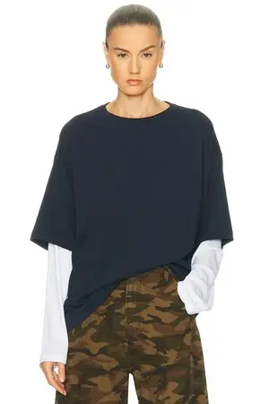 GRLFRND Layered Long Sleeve Tee