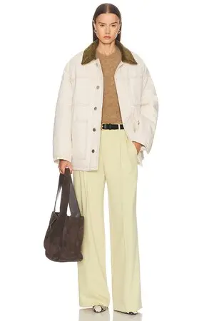 AMI Paris Crewneck Sweater - Camel