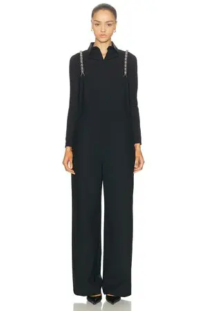 EZR Chained Suiting Overall - Black