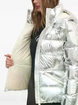 Mackage Madalyn Hooded Puffer Jacket - Silver